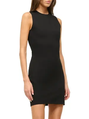 Staud Mercer Sleeveless Shift Minidress