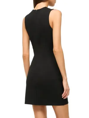 Staud Mercer Sleeveless Shift Minidress