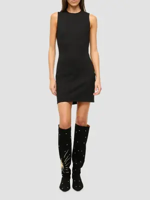 Staud Mercer Sleeveless Shift Minidress