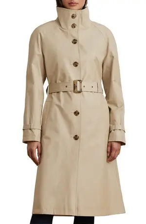 Ralph Lauren Belted Water-resistant Longline Coat - Explorer S
