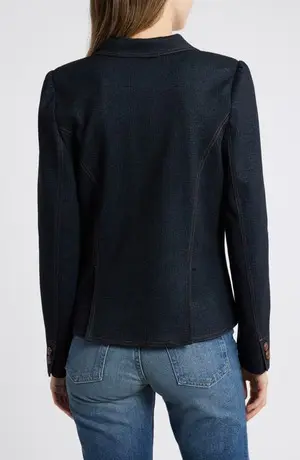 Wit & Wisdom Puff Shoulder Blazer