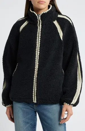 UGG Nikia Fleece Jacket - Blk
