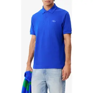 Lacoste Small Croc Polo Lazuli