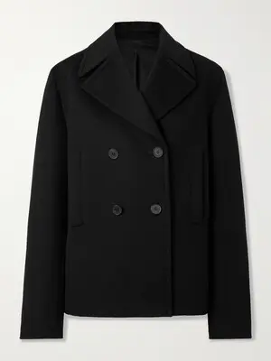 Alexander McQueen Double-breasted Wool And Cashmere-blend Coat