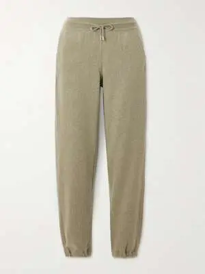 Loro Piana Cashmere Track Pants - Green