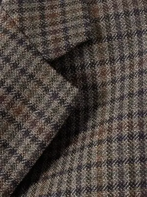 Balenciaga Checked Hourglass Blazer