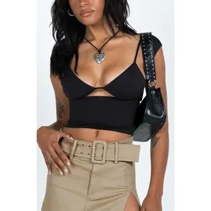 Princess Polly Bolden Bustier Crop Top