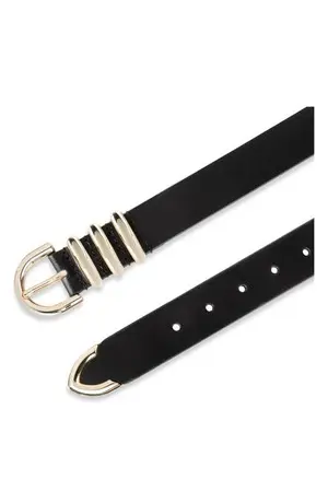Cole Haan Triple Keeper Belt - Black
