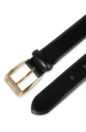 Cole Haan Debossed Logo Belt