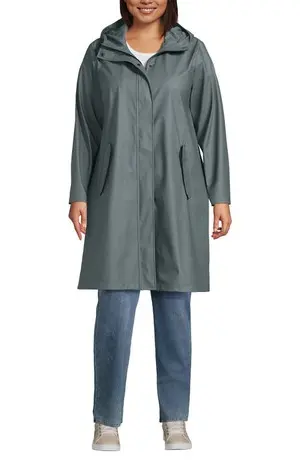 LANDS' END Squall Rain Slicker Coat
