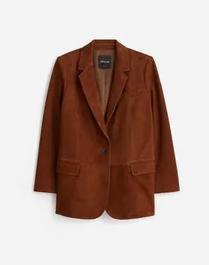 Madewell The Kline Suede Blazer