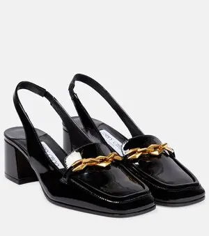 JIMMY CHOO Diamond Tilda 45 Slingback Pumps - Black
