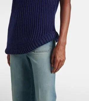 Victoria Beckham Turtleneck Sweater Vest