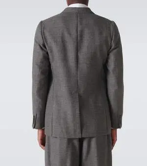 Dries Van Noten Double-breasted Wool Blazer