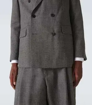 Dries Van Noten Double-breasted Wool Blazer