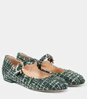 GIANVITO ROSSI Mary Jane Flats