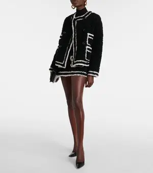 BLANCHA Shearling Double-breasted Jacket