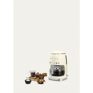 SMEG Retro Drip Filter Coffee Machine - Black