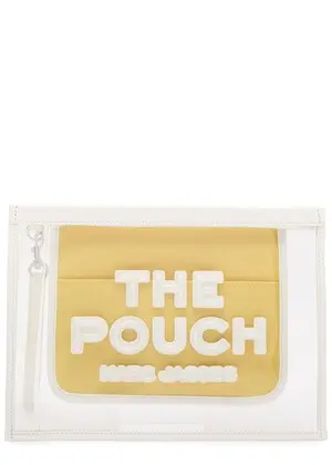 Marc Jacobs Pouch Pvc And Leather Pouch - White