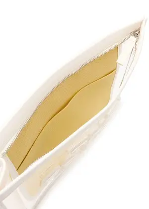 Marc Jacobs Pouch Pvc And Leather Pouch - White