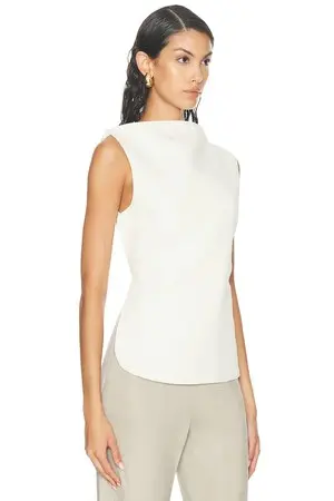 RÓHE Open Back Sleeveless Top