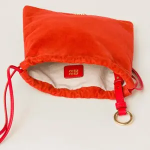 Miu Miu Suede Pouch