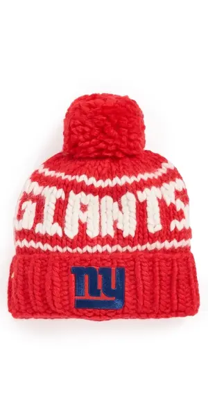 Lele Sadoughi Giants Beanie - Red