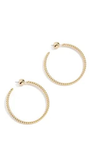 Gorjana Crew Large Hoops