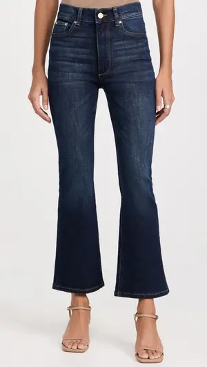 DL1961 Bridget Bootcut High Rise Crop Jeans