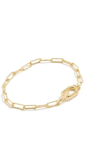 Gorjana Crew Link Bracelet - Gold Plated