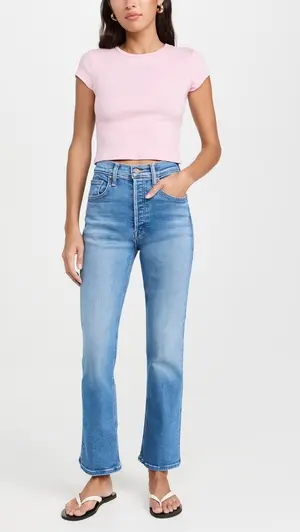 MOTHER The Tripper Ankle Jeans