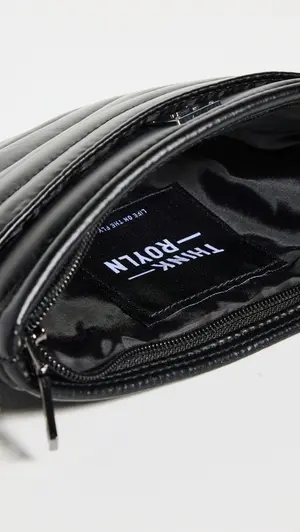 THINK ROYLN The Original Bum Bag - Pearl Black/black/black Web