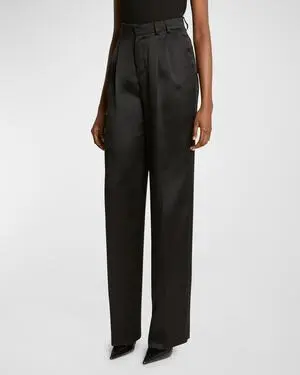 Saint Laurent Belted Pants For Women