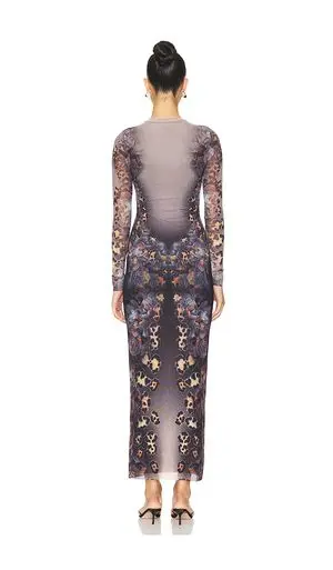 AFRM Didi Dress - Nude Leopard