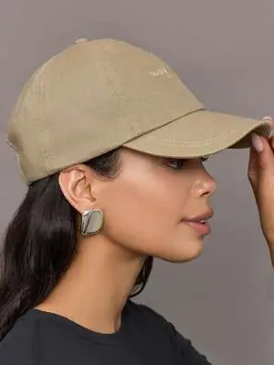 Eugenia Kim Lo Linen Baseball Cap - Khaki