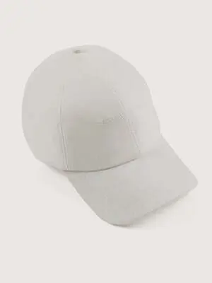 Eugenia Kim Eugenia Kim Lo Baseball Cap Optic White Linen