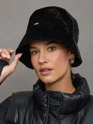 Eugenia Kim Yuki Bucket Hat - Black
