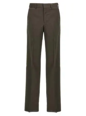 Fendi Cipresso Wool Pants