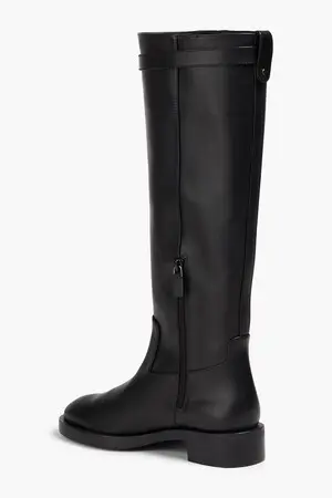 STUART WEITZMAN Maverick Leather Knee Boots
