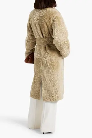 JOSEPH Cail Shearling Coat