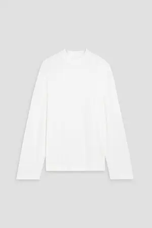 Dries Van Noten Cotton-jersey T-shirt - White
