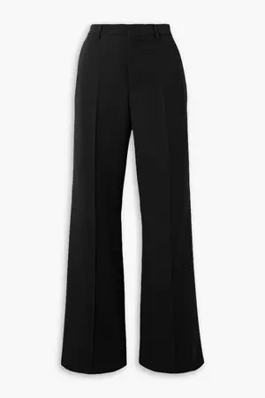 Ami Twill Flared Pants - Black