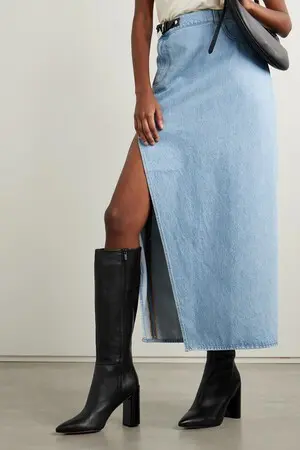 Vince Pilar Leather Knee Boots