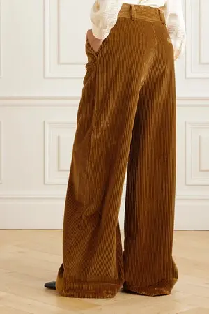 Etro Cottoncorduroy Wideleg Pants