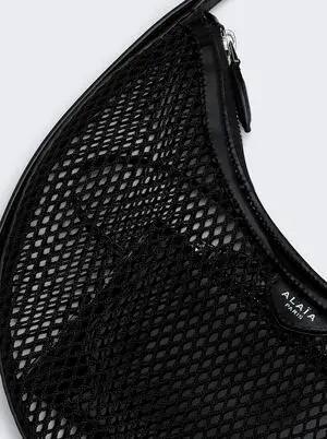Alaïa Alaãa Demi Lune Fishnet Bag