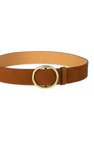 Cole Haan Suede Wide Belt