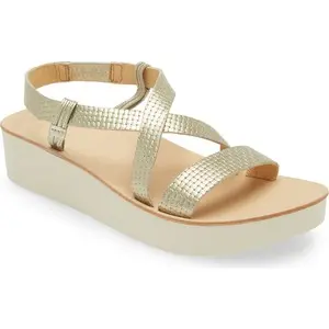 Olukai OluKai Onohi Strappy Platform Sandal Bubbly/white Sand