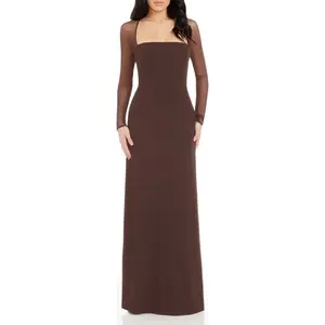 Dress The Population Long Sleeve Evening Dresses