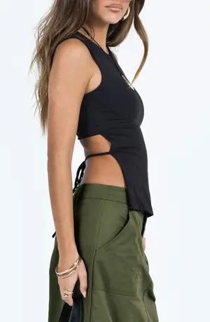 Princess Polly Uzo Cutout Back Tank Top