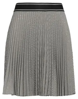 Sandro Mini Skirt Cream Size Polyester